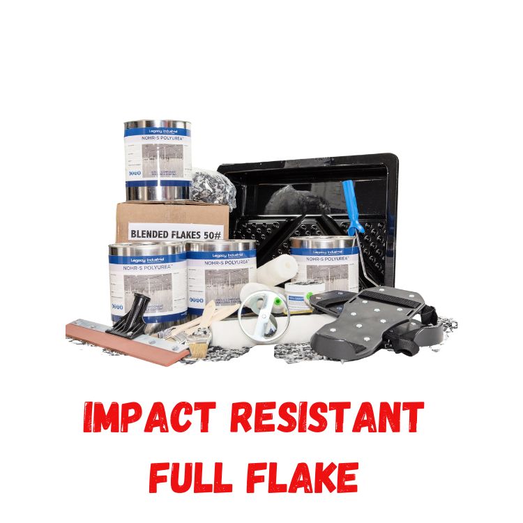 Nohr-S® Polyurea Full Flake Garage KiT | Legacy Industrial