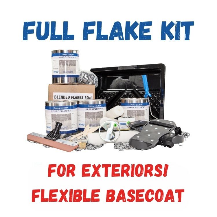 Nohr-S® Polyurea Full Flake Exterior KiT | Legacy Industrial